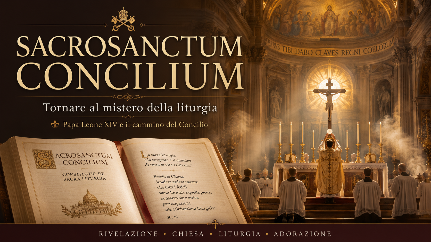 SACROSANCTUM CONCILIUM: TORNARE ALLA LITURGIA COME MISTERO, NON COME ...